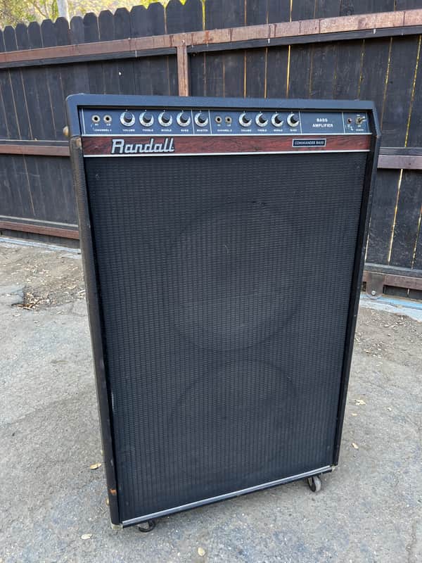 Randall Commander bass amp 2 x 15 vintage | Reverb