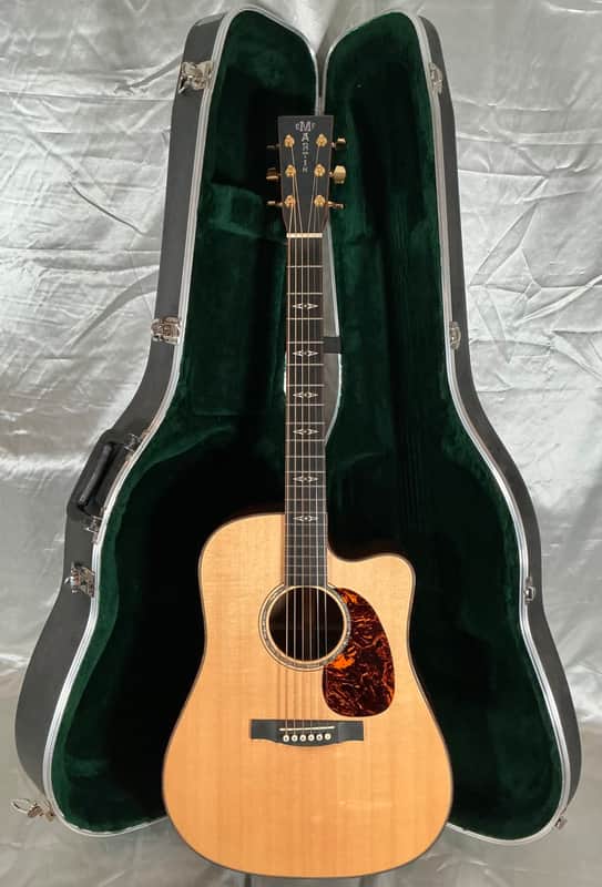 2012 Martin DCPA1 Plus Acoustic / Electric Guitar Natural | Reverb