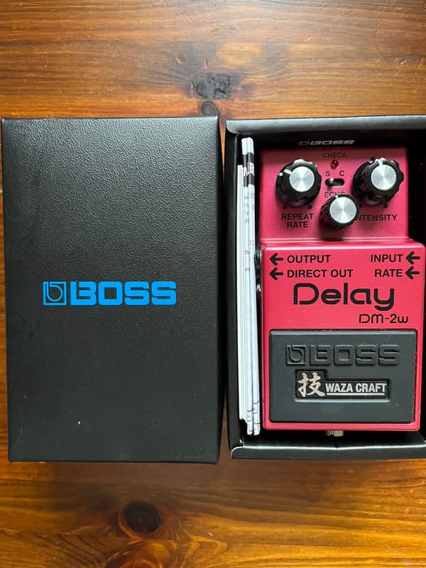 Boss DM-2W Delay Waza Craft 2015 - Present - Pink | Reverb UK