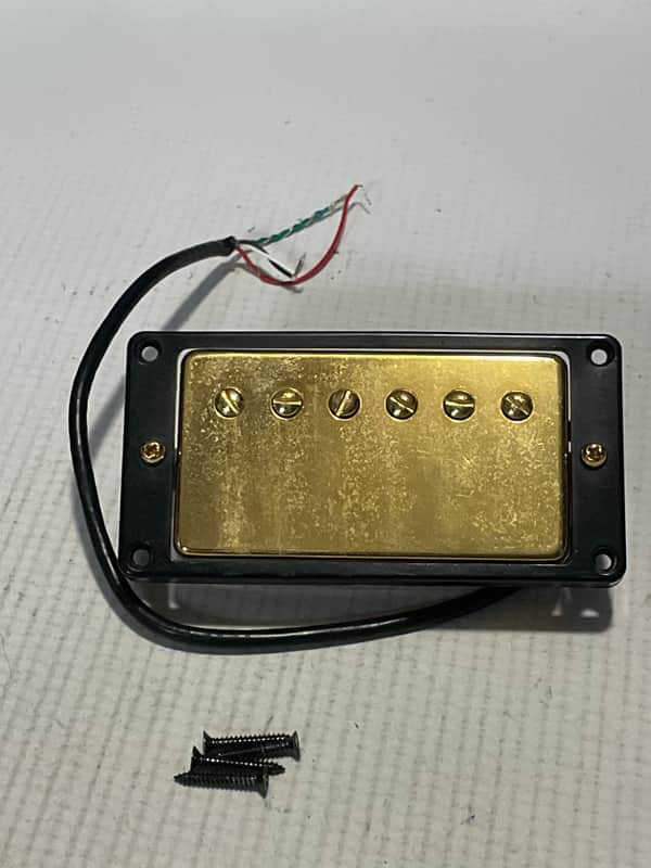 2000's Era USA DiMarzio DP260 PAF Master Gold F Spaced Neck | Reverb