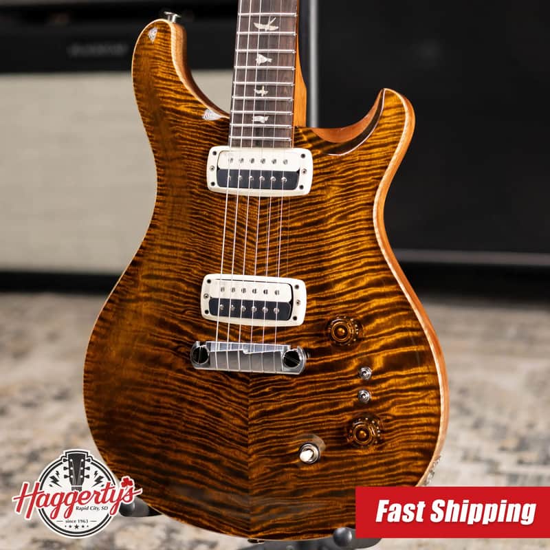 PRS Limited Edition Flame Mango Top Paul's Guitar - Tiger Eye | Reverb