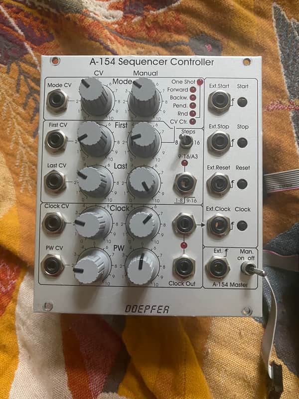 Doepfer A-154 Sequencer Controller 2010s - Silver | Reverb