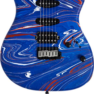 Sire Larry Carlton S7 SW New Gen Electric Guitar - Blue Swirl | Reverb