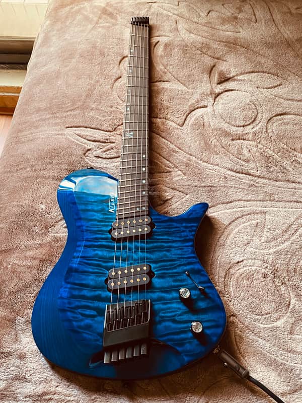 Kiesel Guitars Zeus- 6-string multiscale Trans | Reverb Australia