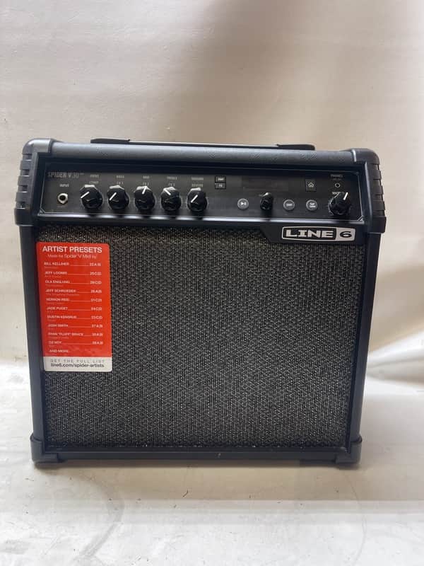 Line 6 SPIDER V 30 - BLACK | Reverb
