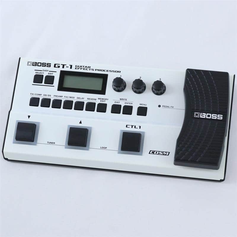 BOSS USED GT-1 Limited White (BOSS) Multi-effects Pedal/Amp | Reverb
