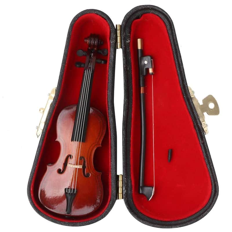 10Cm Mini Wooden Cello Model, Musical Instrument Model, | Reverb