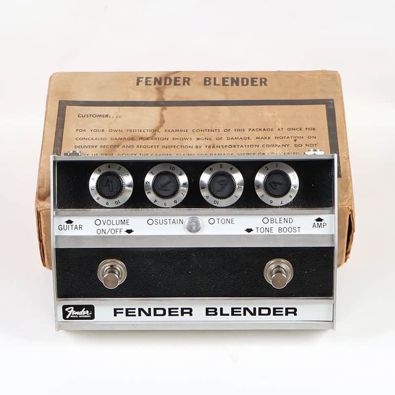 Fender BLENDER 1974 Fuzz Guitar Effect Pedal | Reverb Australia