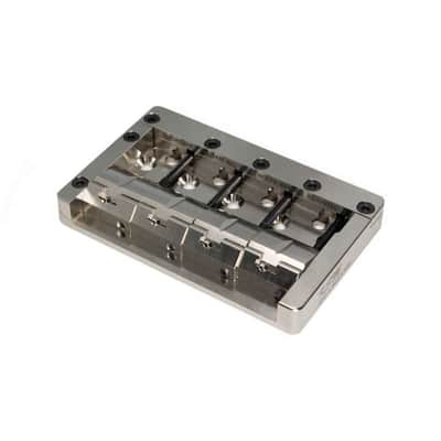 KSM Foundation Bass Bridge, (4-String) Nickel w/ Black | Reverb UK