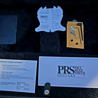 PRS Custom 22 Tremolo 10-Top 2008 - Tiger Eye | Reverb