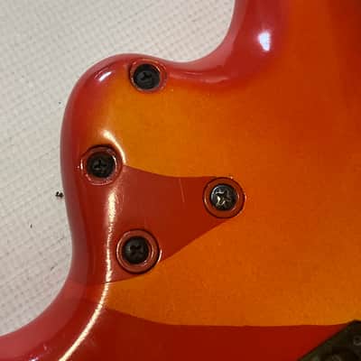 Made in USA Custom Ibanez JS100 Tiger Stripe Guitar Body | Reverb