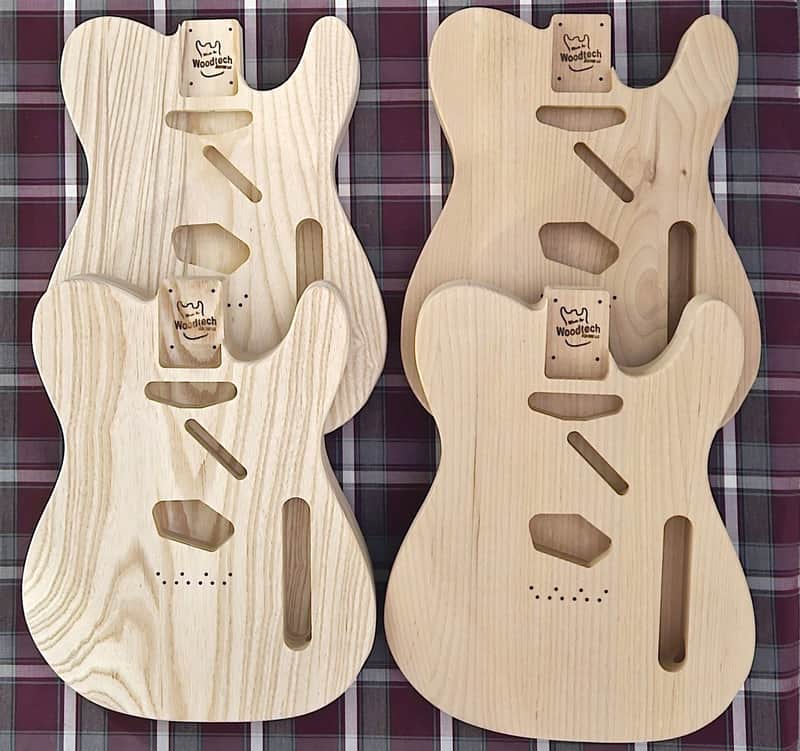 Woodtech Routing - 4 Paint Grade Telecaster Body Pack - | Reverb