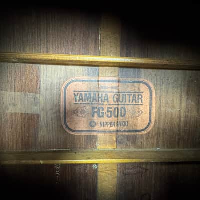 Yamaha Red Label FG500 Dreadnought Solid Spruce Top | Reverb Canada