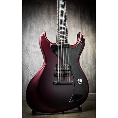 Dunable USA Gnarwahl 7-String H Black/Red Colorshift Pearl | Reverb