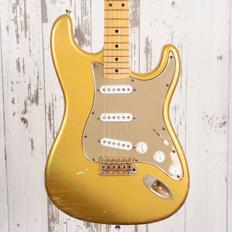 Lentz S-Style - Relic Aztec Gold | Reverb
