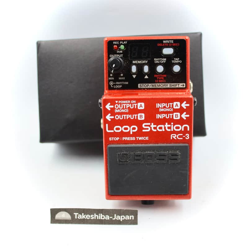 Boss RC-3 Loop Station With Original Box Looper Phrase | Reverb