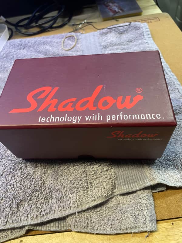 Shadow SH 145 Prestige Active Soundhole Humbucker Black | Reverb