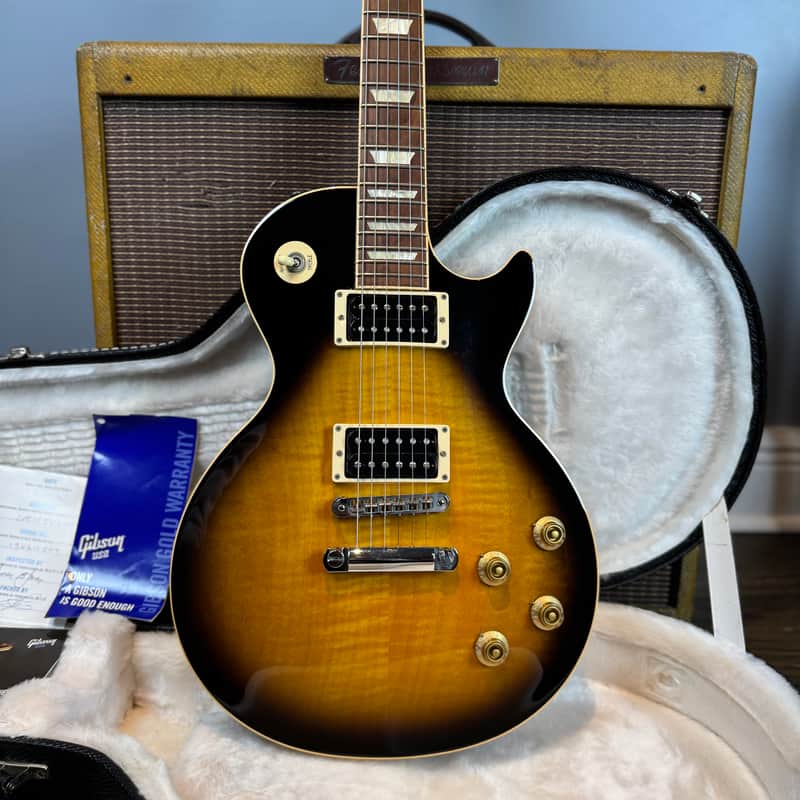 Gibson Les Paul Classic 2011 - Tobacco Sunburst | Reverb