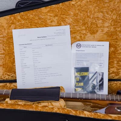 Novo Guitars Serus J Baritone Electric Guitar - Purple | Reverb