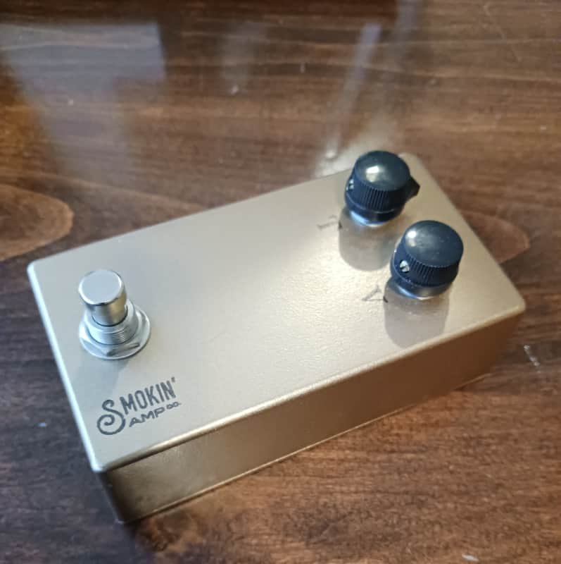 Smokin' Amp Co. DOD FX10 BiFet Preamp Clone Pedal 2023 - Gold | Reverb