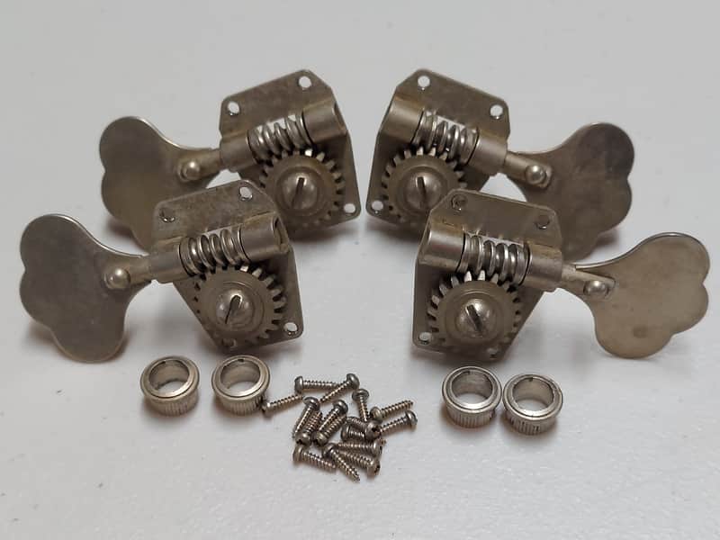 1960s Gibson EB-0 EB-2 EB-3 Tuner Set - With Bushings & | Reverb