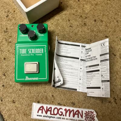Analogman Ibanez Tube Screamer Modded TS808 TV Mod 2020 | Reverb