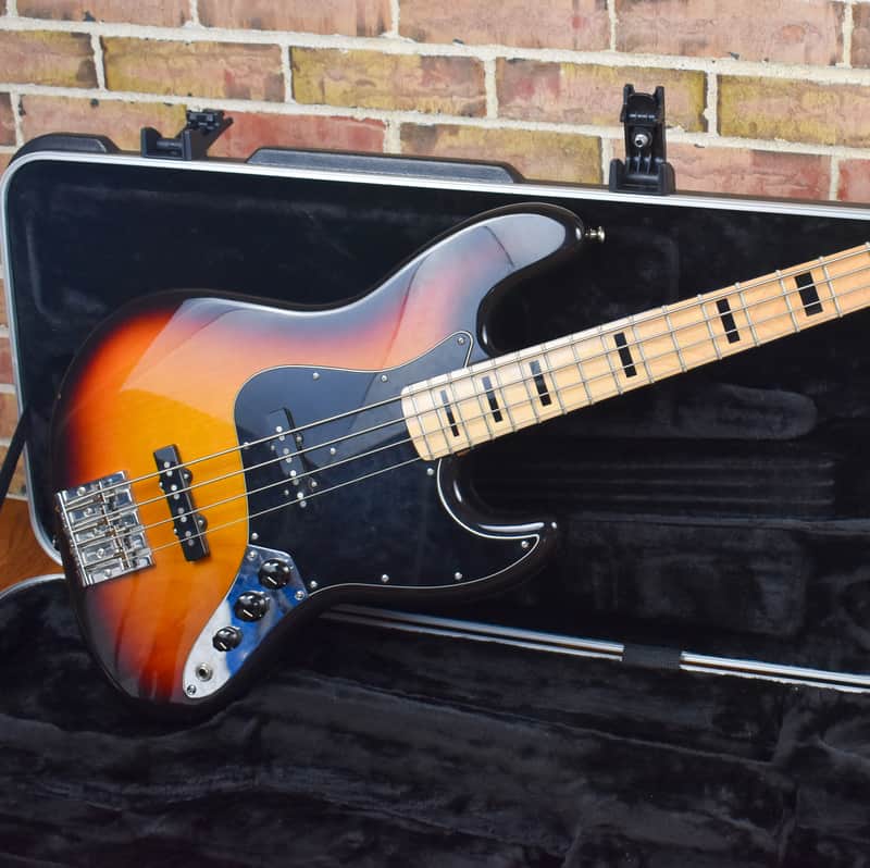 Fender MIJ Geddy Lee Jazz Bass 2012 Sunburst | Reverb
