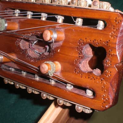 Swedish Nyckelharpa keyed fiddle folk instrument chromatic | Reverb