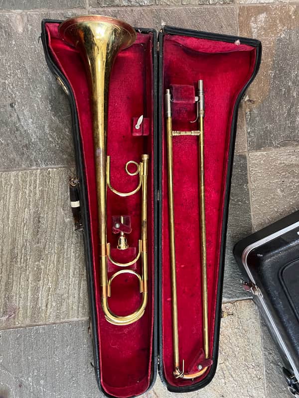 Getzen Super Deluxe Model Trombone, USA | Reverb