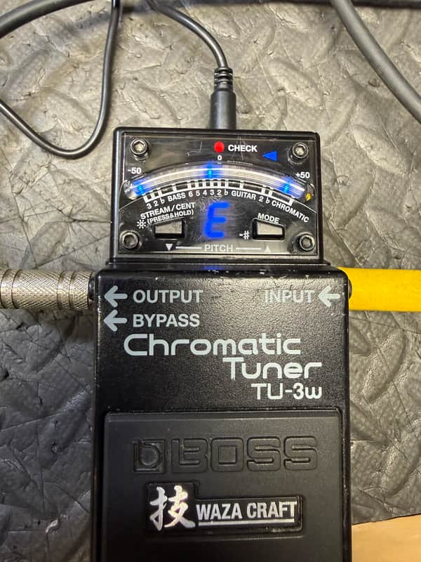 Boss TU-3W Tuner Waza Electric Guitar Tuner Pedal | Reverb