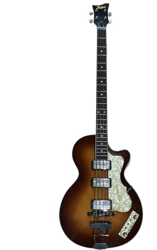 Custom German Hofner 3 Pickup Club Bass Last One ! Only 5 | Reverb