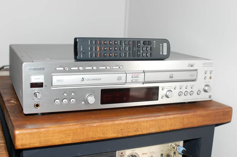 Sony RCD-W2000ES 5 Disk Changer & CD-R&RW Audio Recorder W/ | Reverb