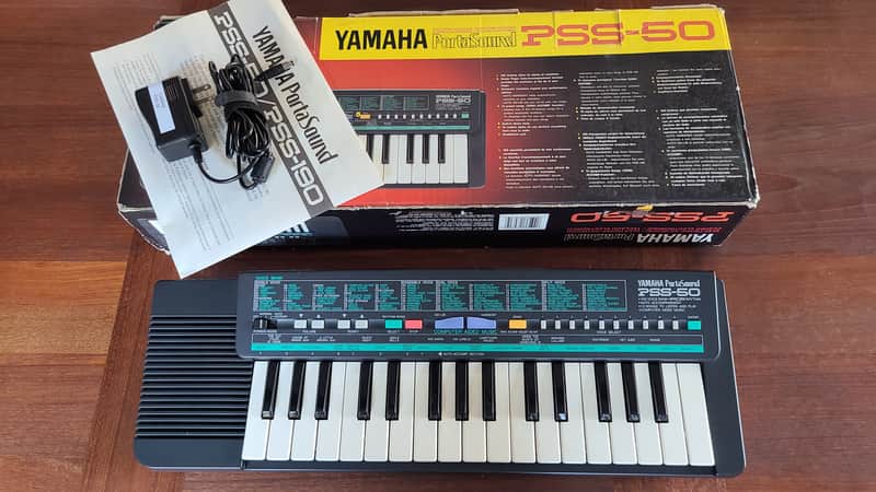 Yamaha PSS-50 Vintage Sound Rompler with Box, Manual and | Reverb
