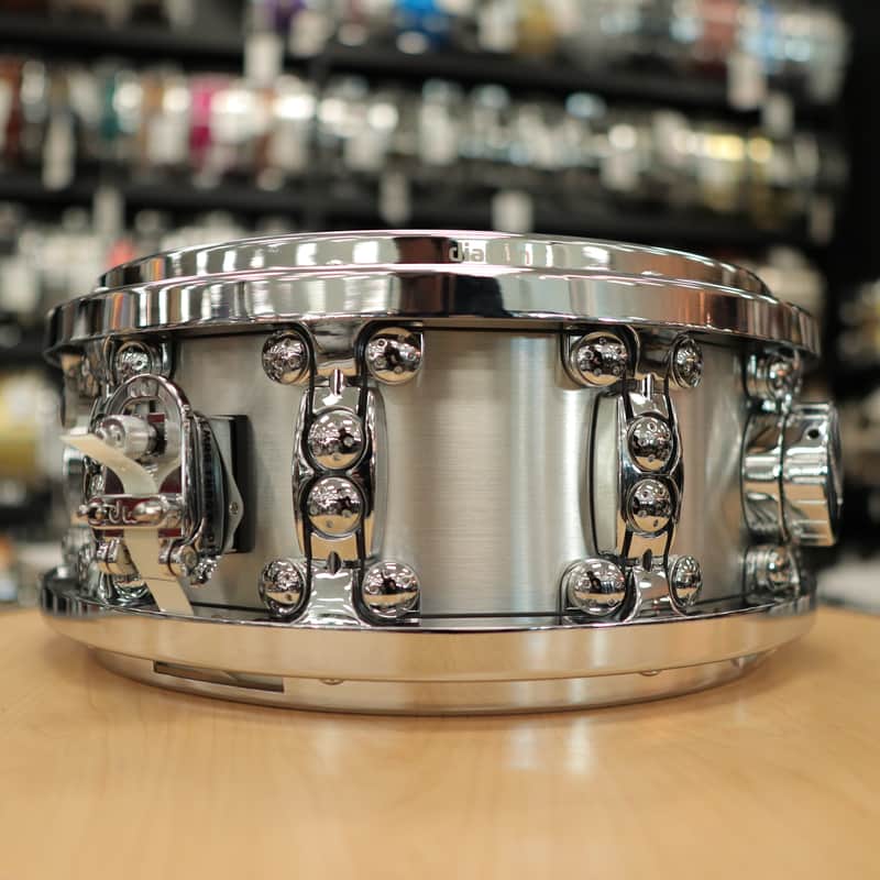Modified Dialtune 6.5x14" Aluminum Snare Drum | Reverb