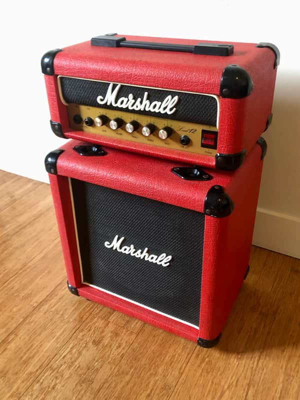 Marshall Lead 12 Micro Stack 1980s Red | Reverb