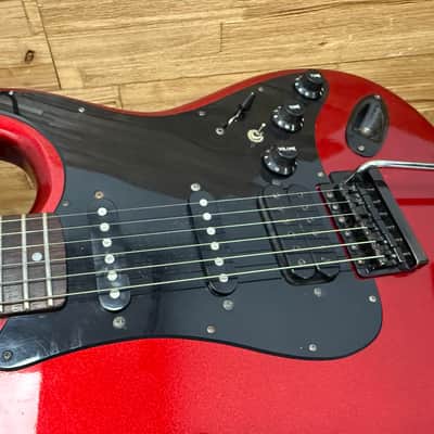 Series 10 by Bently HSS Super Strat Guitar- 1980's -Candy | Reverb