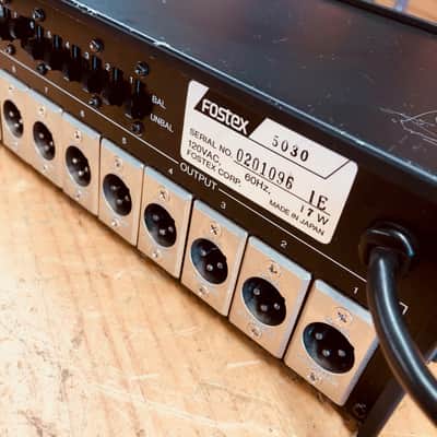 Fostex Model 5030 Line Amplifier Rack Unit | Reverb