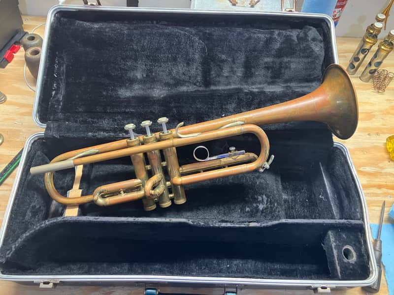 1970s Selmer USA Bundy Trumpet - Designed by Vincent Bach | Reverb