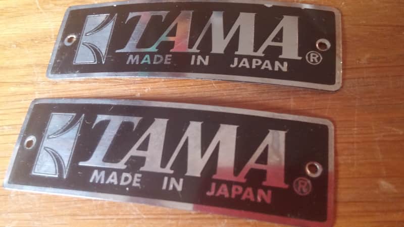 Tama Imperialstar Concert Tom Badge 70s 80s BEEAUTIFUL | Reverb
