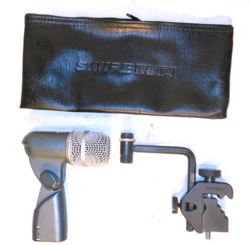 Shure BETA 56 Pistol Grip Microphone w/Shure A56D Mic Holder | Reverb