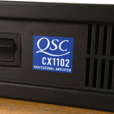 QSC CX1102 700W 2-Channel Power Amplifier CG01024 | Reverb