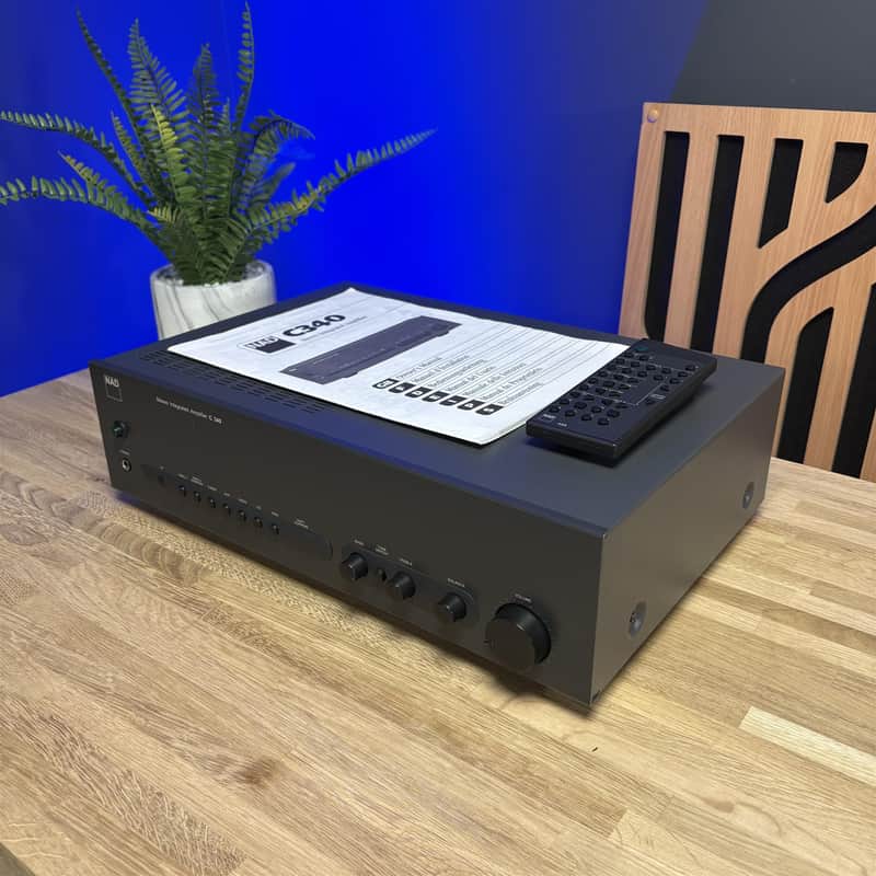 NAD C340 Integrated Amplifier With Remote | Reverb