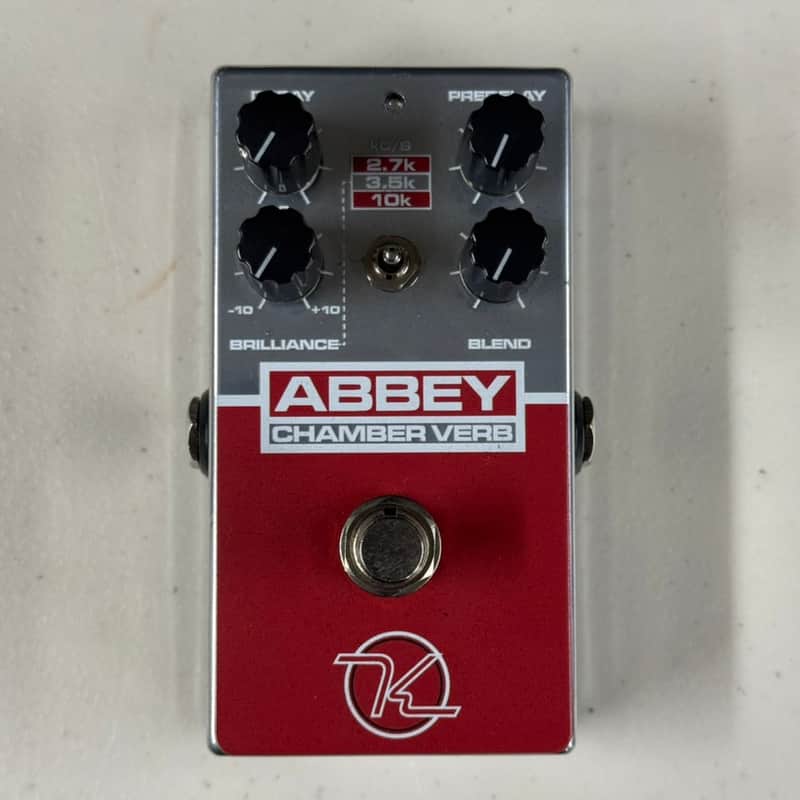 Keeley Abby Chamber Verb Limited Chrome SIGNED! | Reverb