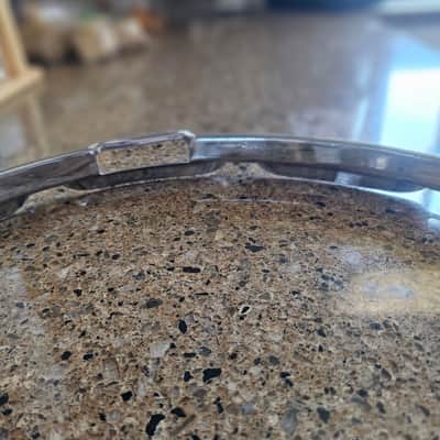 Ludwig Cob hoop 60s - Chrome Over Brass | Reverb