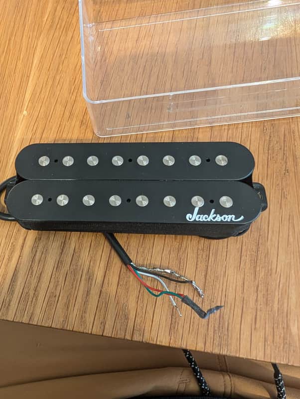 Jackson Dinky 8 string Neck Pickup 2020s - Black | Reverb