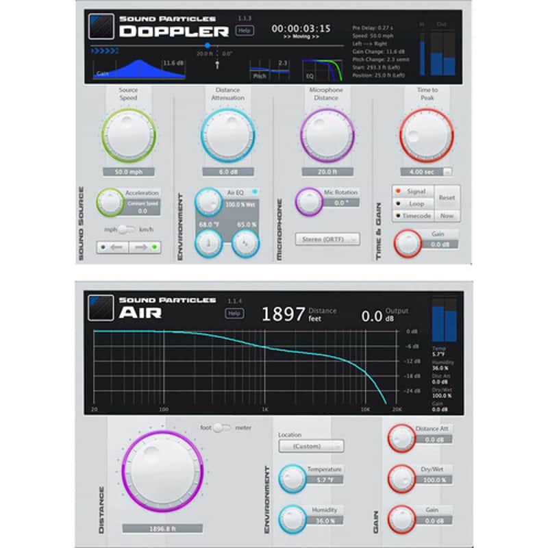Sound Particles Doppler & Air Perpetual Virtual Instrument | Reverb UK