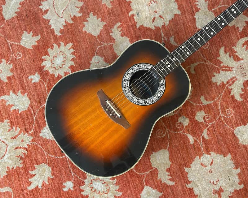 Ovation 1612 Custom Balladeer w/ OHSC | Reverb Canada