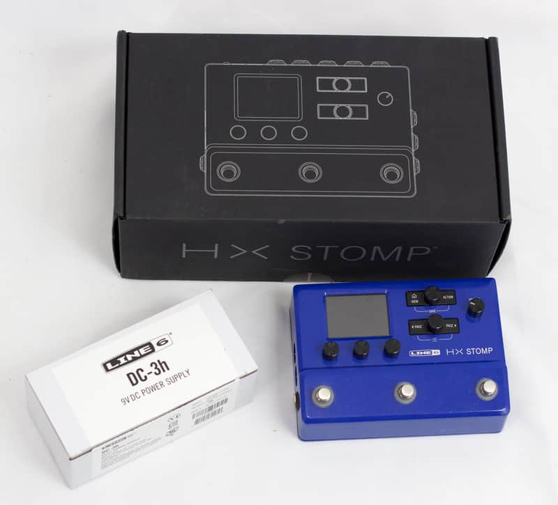 Line 6 HX Stomp Limited Edition 2010s - Lightning Blue | Reverb
