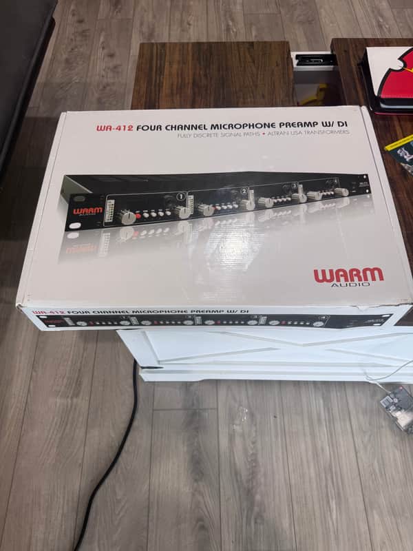 Warm Audio WA-412 Microphone Preamp with DI | Reverb
