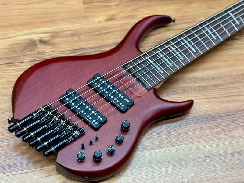 Sire Marcus Miller M6 Headless 6 - Mahogany Satin | Reverb